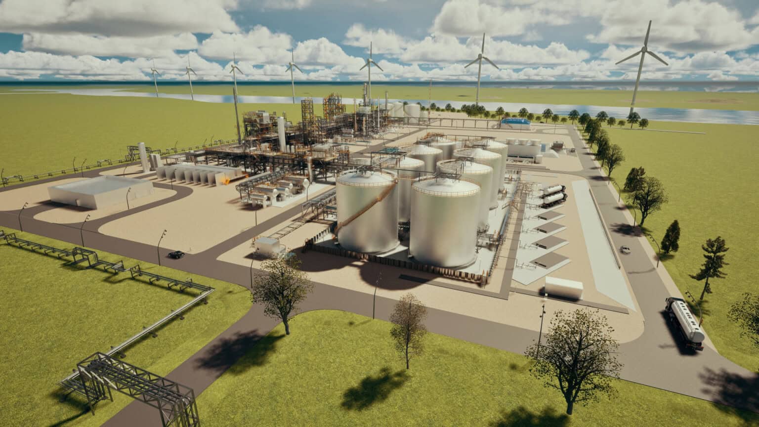KLM and SkyNRG are building the first SAF facility in the Netherlands